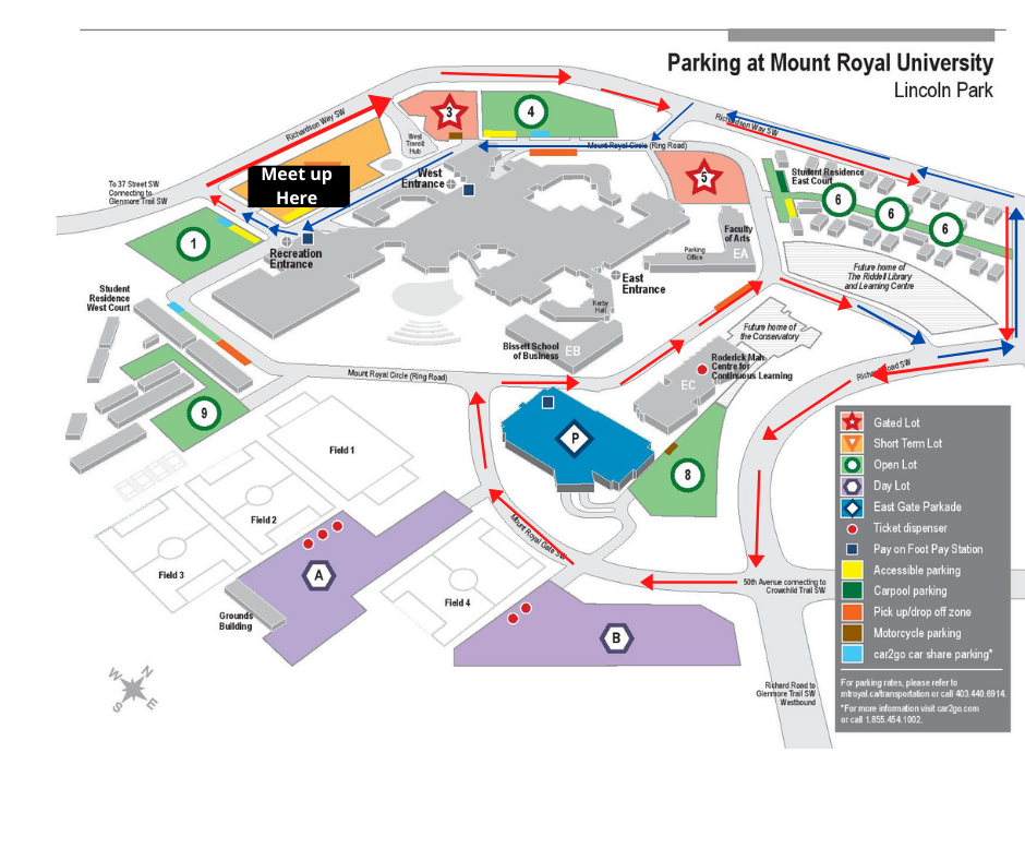 Driving Map for May 28, 2021 – Mount Royal Faculty Association